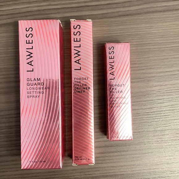 LAWLESS | Makeup | Nib Lawless Set Glam Guard Setting Spray Forget The ...